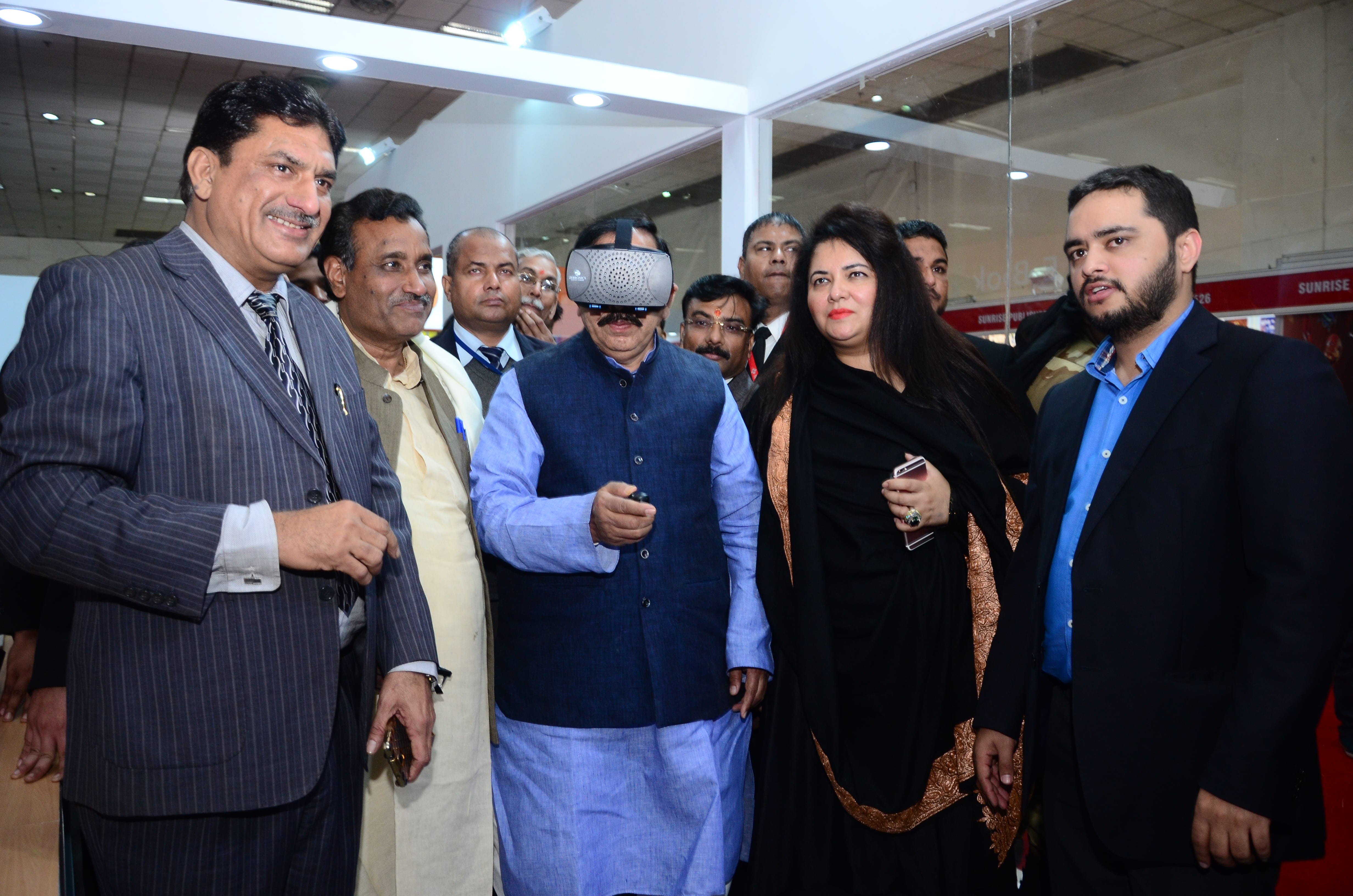 MBD Group launches Virtual Reality based content at New Delhi World ...