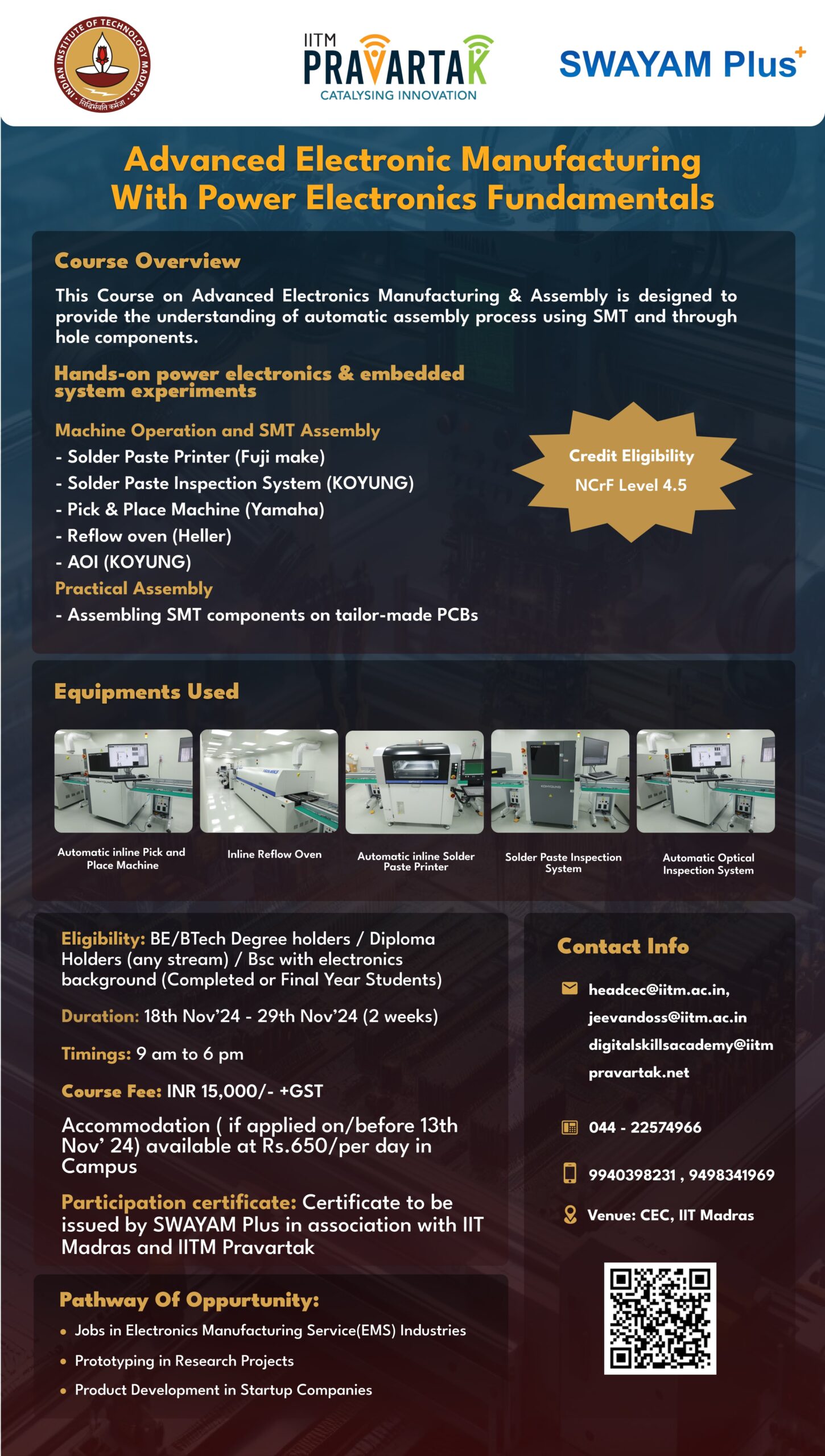 Pravartak Technologies & Education Ministry’s SWAYAM Plus Launch ...